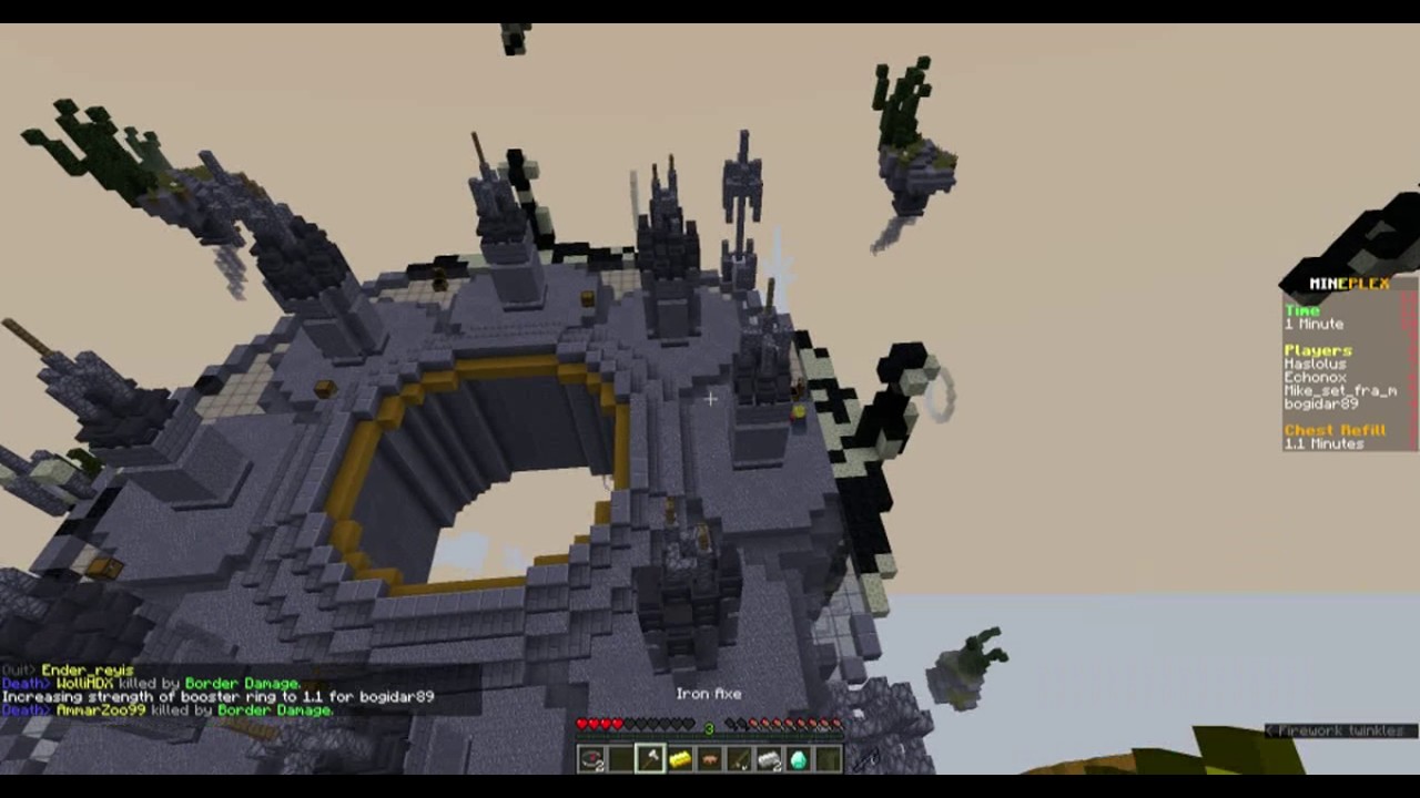 TheDarkWolfBUL plays on Mineplex-Skyfall-One peoples - YouTube