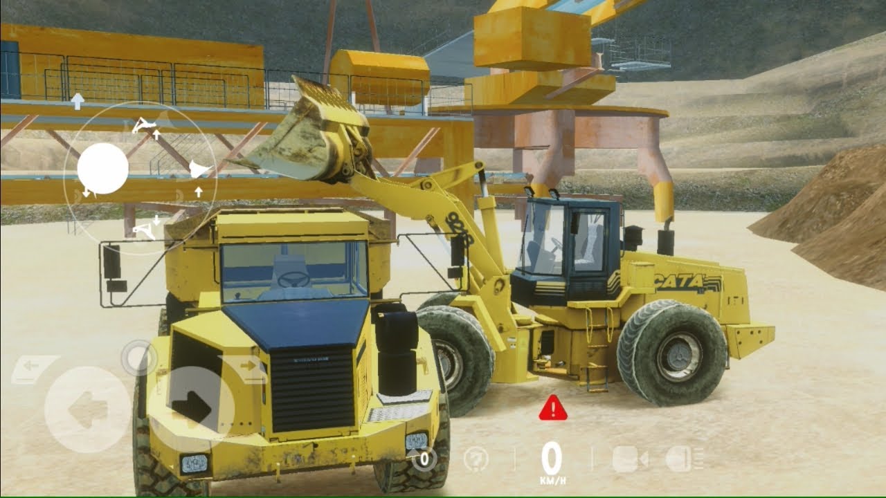 Jcb And Truck Simulator Game ||🚜🎮Jcb game|heavy and machines mining ...