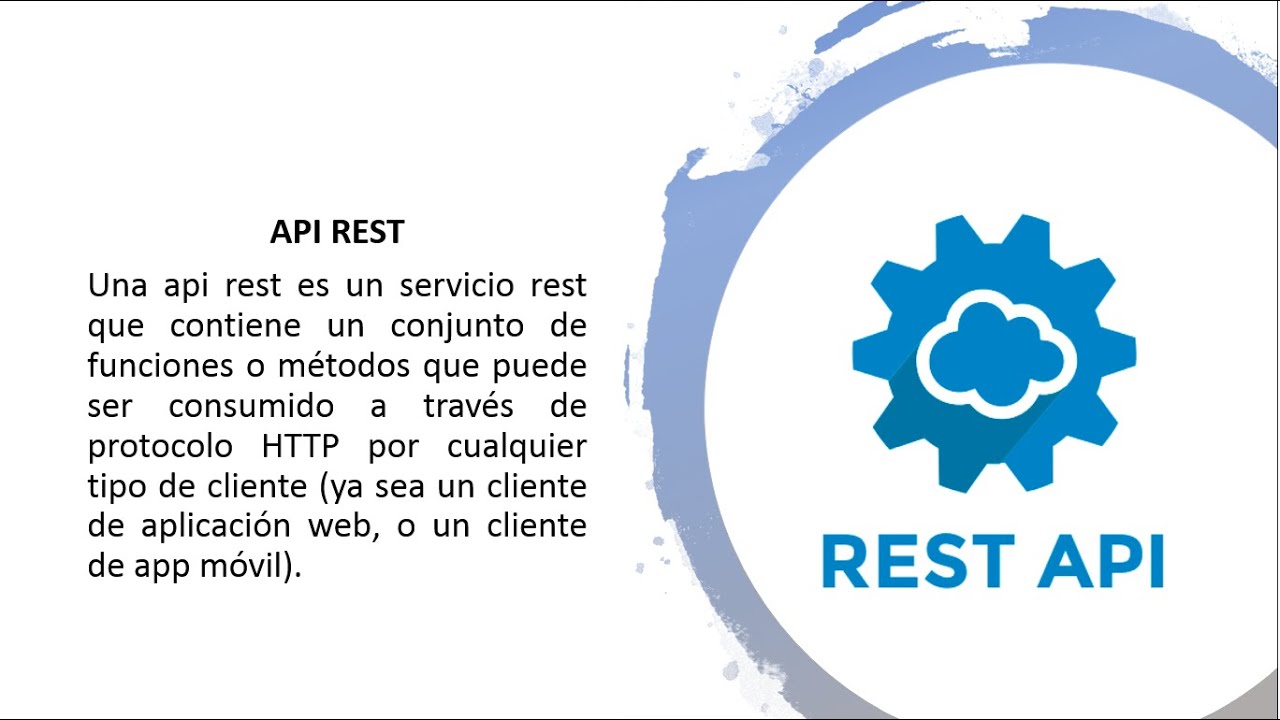 ¿Que es API Rest? - Conceptos ️ - YouTube