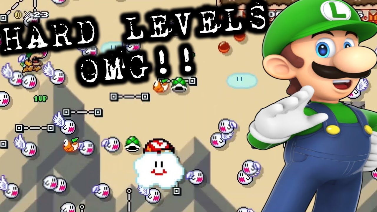 HARD LEVELS OMG!!! Super Mario Maker 2 Stream Highlights - YouTube