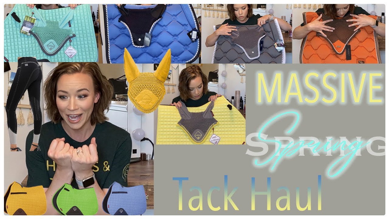 SPRING Tack Haul // Another MASSIVE Tack Haul - YouTube