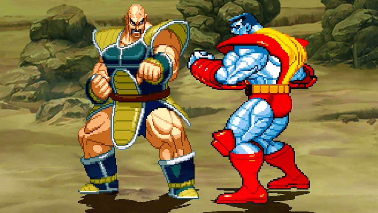 Nappa Vs. Colossus - Shiny Rock Man - YouTube