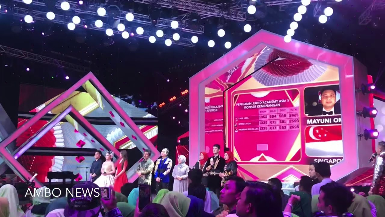 SELAMAT!! Faul ‘Lida’ Juara D’Academy Asia 5 - YouTube