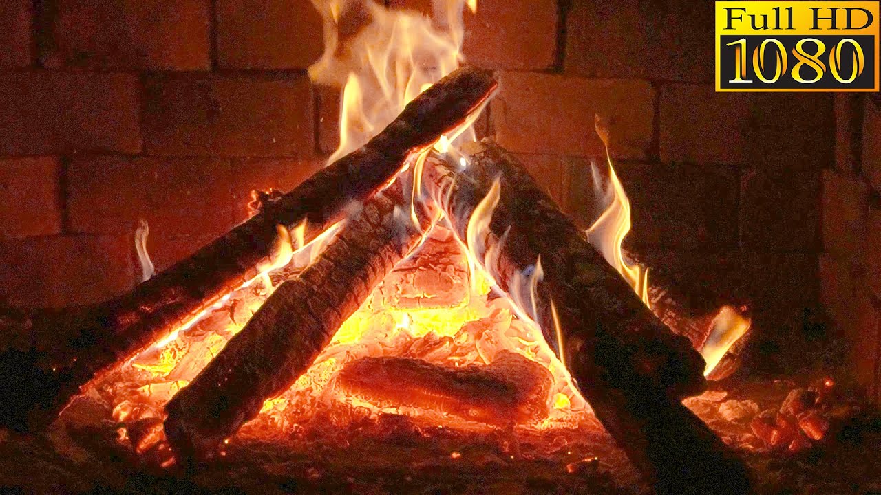 Cozy Fireplace HD 1080p Fireplace Ambience with Crackling Fire Sounds ...