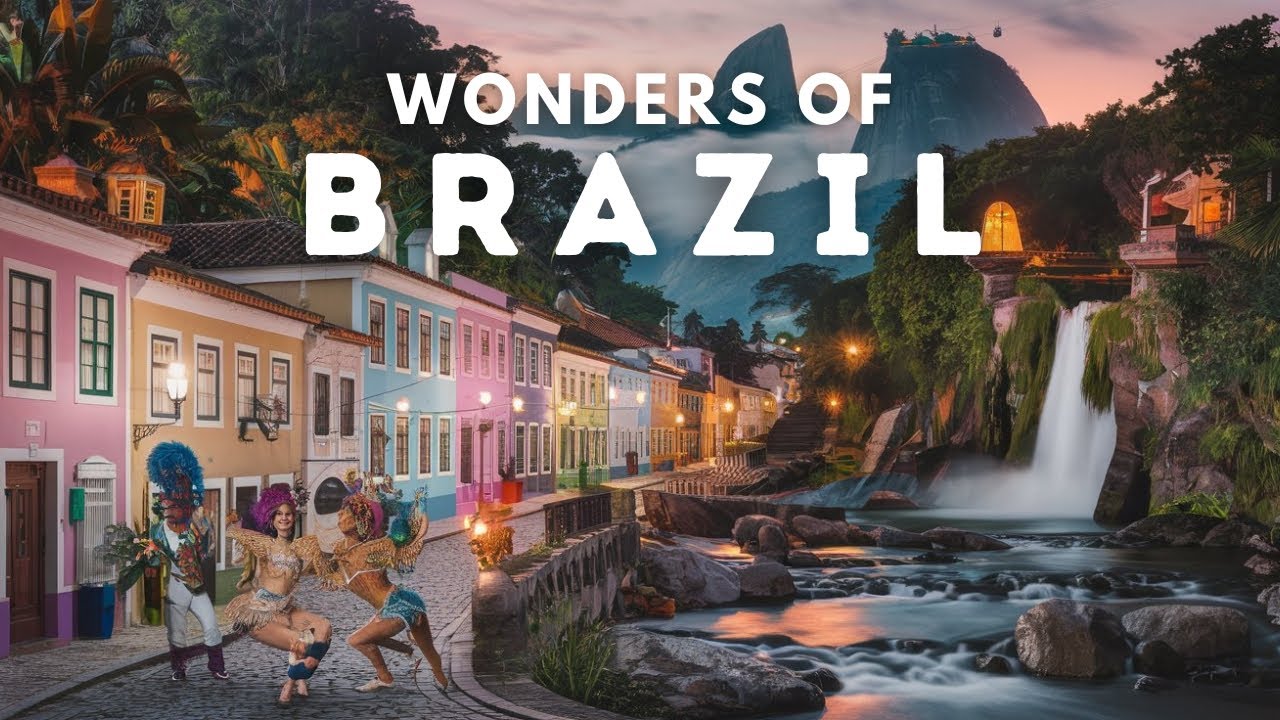 WONDERS OF BRAZIL | Most Fascinating Places to Visit in Brazil | 4K ...