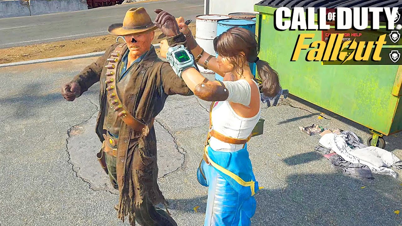 COD Fallout Operator Lucy With Finishing moves - Call Of Duty ...