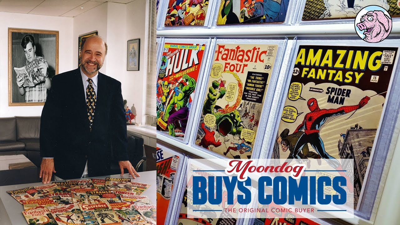 Moondog Buys Comics! - YouTube