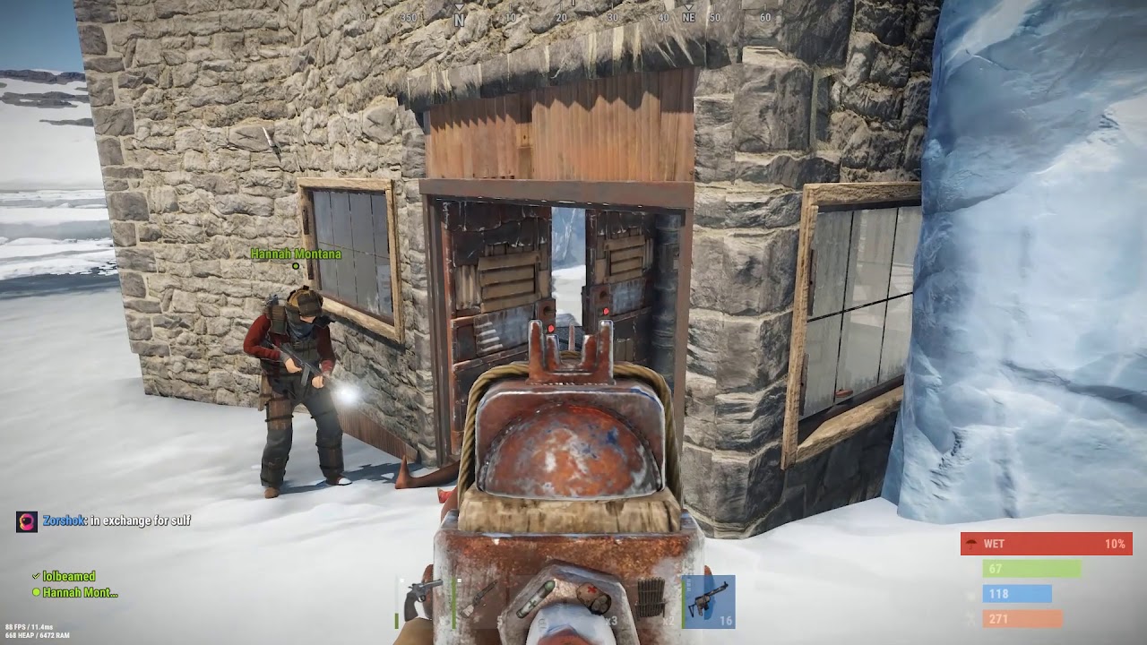 james extremely drunk playing rust - YouTube