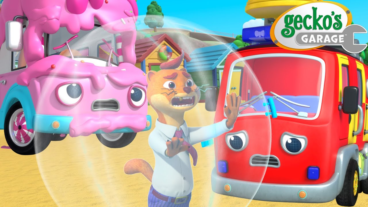 Sing Along with Gecko’s Vroom Vroom Song! 🚗🎶 | Gecko's Garage | Nursery ...