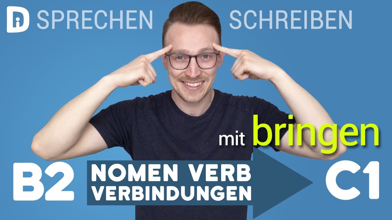 Top 10 Nomen-Verb-Verbindungen mit BRINGEN | Deutsch lernen B2 C1 ...