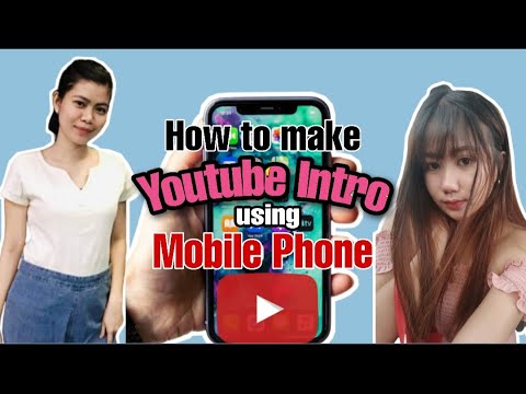 VLOG#4 HOW TO MAKE YOUTUBE INTRO USING INSHOT, PICSART AND MOTION PORTRAIT | FILIPINA GHORLS ...