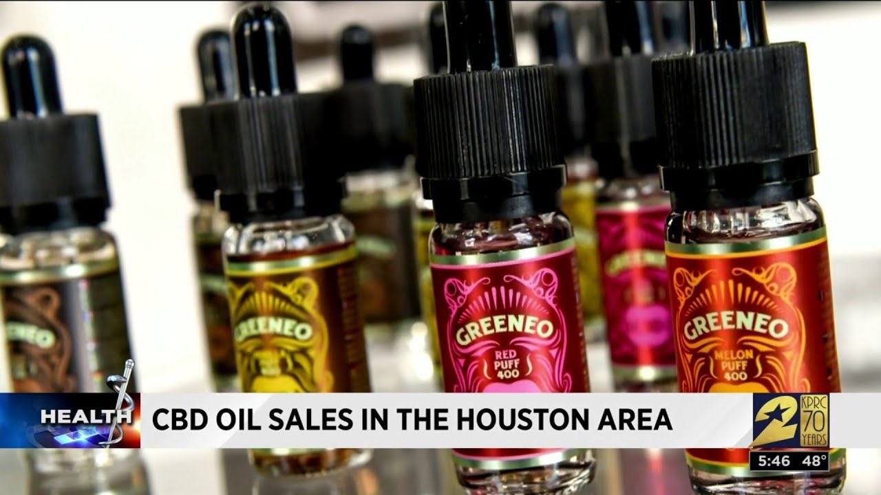 CBD oil sales in the Houston area - YouTube