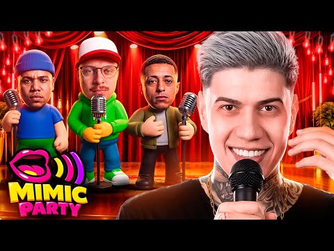 OS MELHORES IMITADORES DO BRASIL NO MIMIC PARTY!