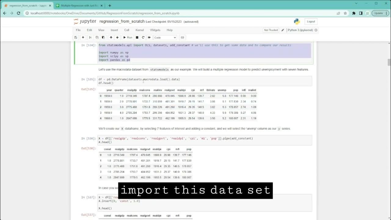 How to Fit Multiple Linear Regression in MS Excel and Google Sheets ...