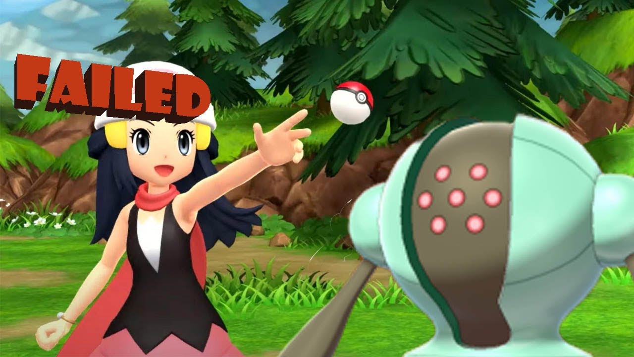 First Encounter SHINY REGISTEEL! FAILED!! BDSP - YouTube