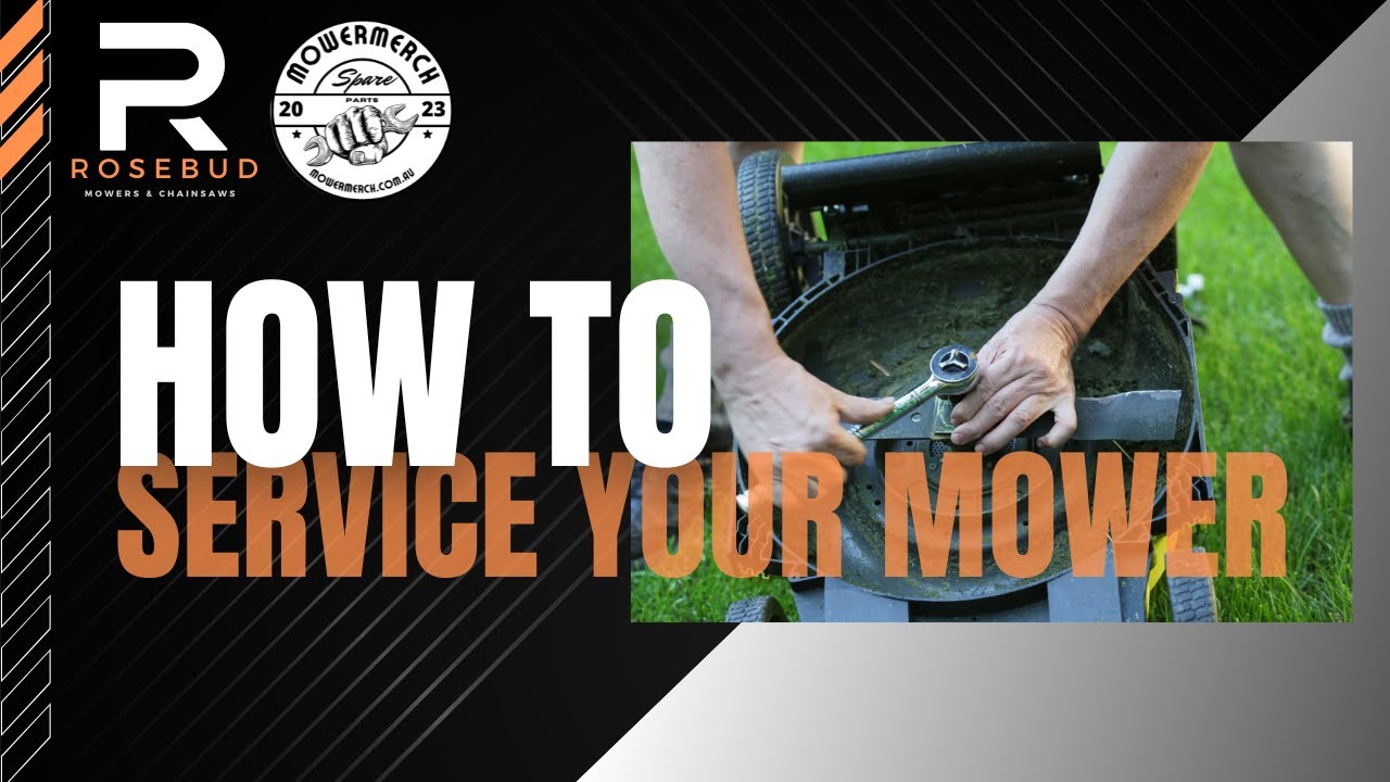How to service your mower YOURSELF - DIY Mower Servicing - YouTube