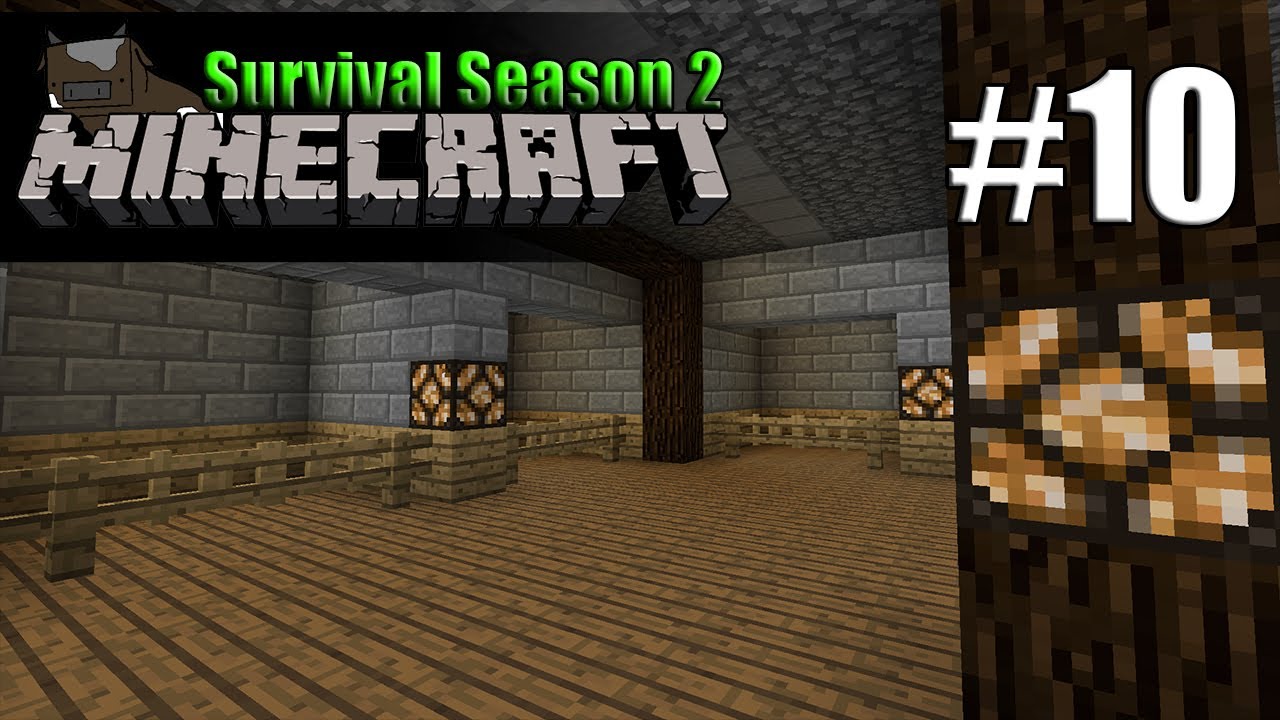 Minecraft Survival S2 - Episode 10 - Horse Stable! - YouTube