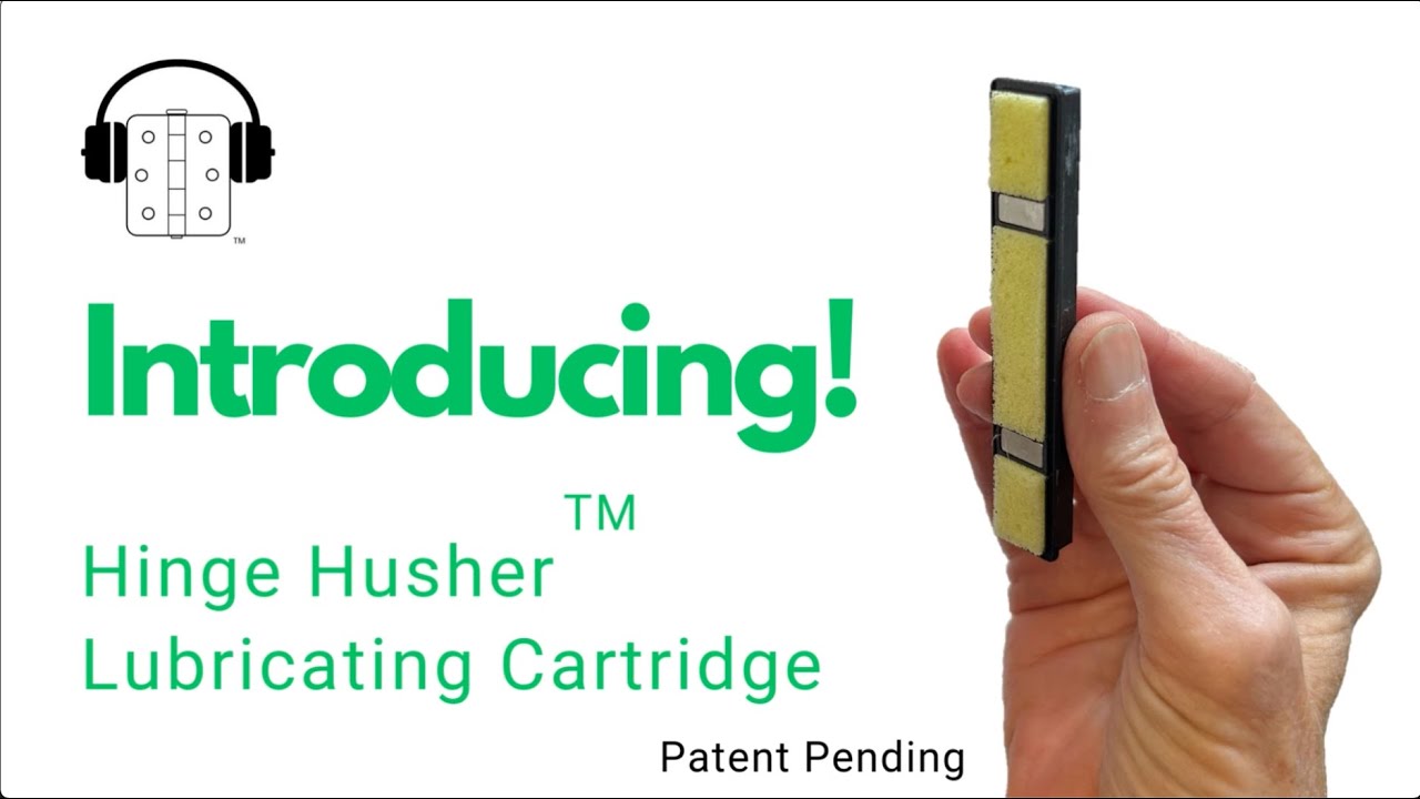 Hinge Husher™ Lubricating Cartridge Overview - YouTube