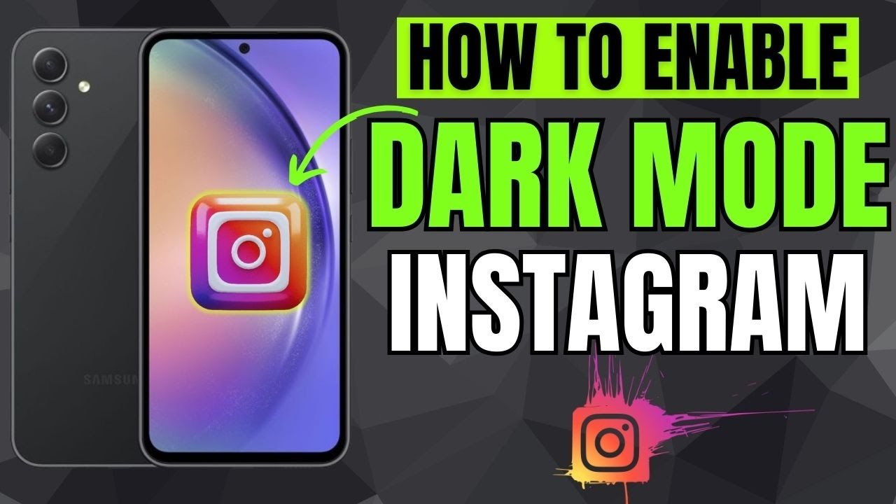How To Enable Instagram Dark Mode New Update Instagram Dark Theme - YouTube