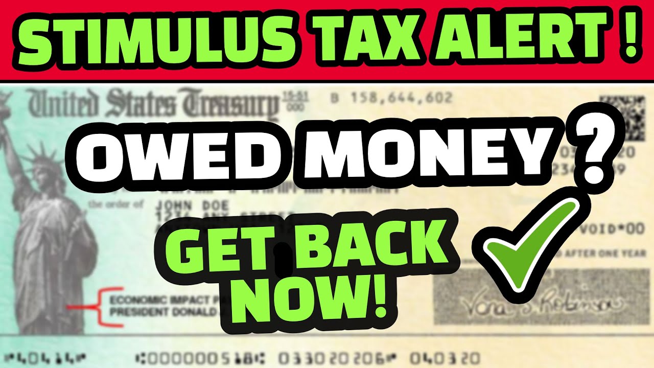 STIMULUS CHECK Tax Letter Alert: Millions Affected - Are YOU Owed Money on Your 2022 Stimulus ...