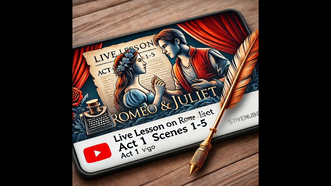 Live Lesson on Romeo and Juliet Act 1 Scenes 1-5 | Grade 10 English ...