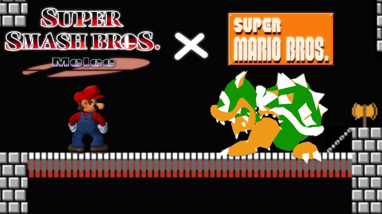Retro Super Mario Bros. Bowser Smash Skin - YouTube