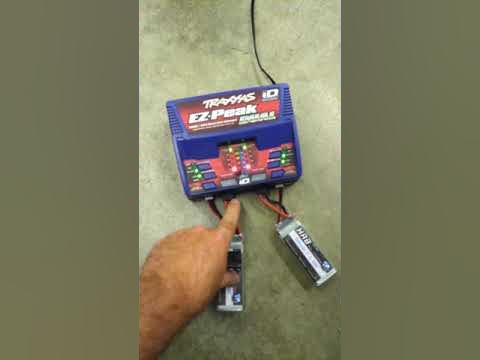 Traxxas EZ peak 3a error code non traxxas batteries - YouTube