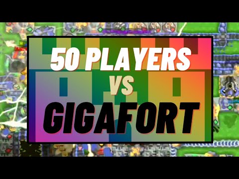 50 Players VS UNDEFEATED Map | Mindustry - YouTube