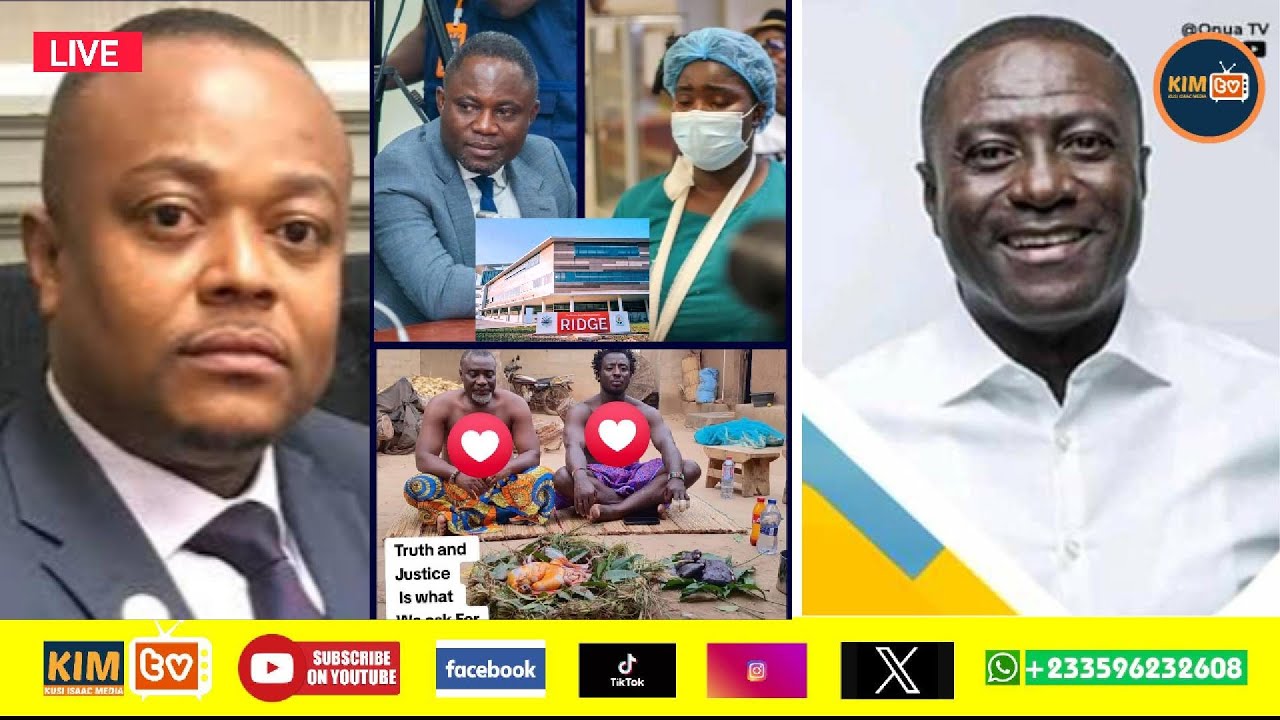 CAPTAIN SMART AND APOSTEL AMOAKO ATTAH ON ONUA MAAKYE TV LIVE KUSI ...