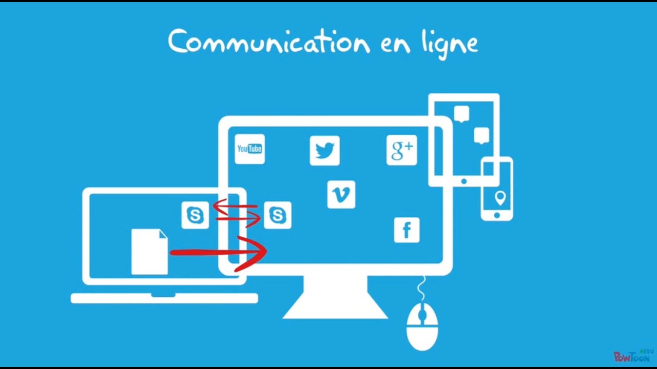 Communication en ligne - YouTube