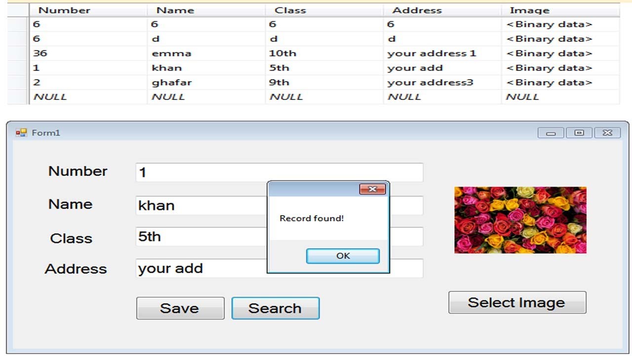 How To Search Records In Sql Server Using Vb.net - YouTube