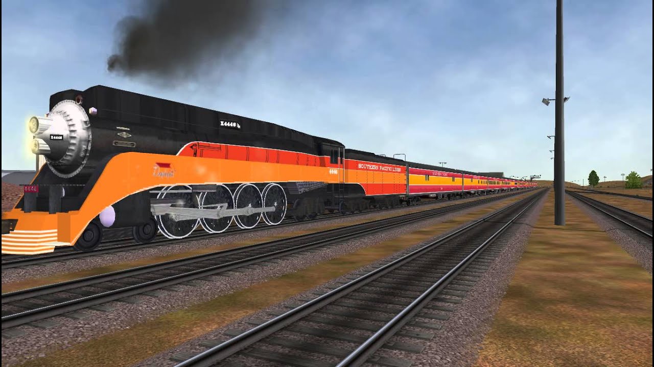 [MSTS/Open Rails] SP 4446.avi - YouTube