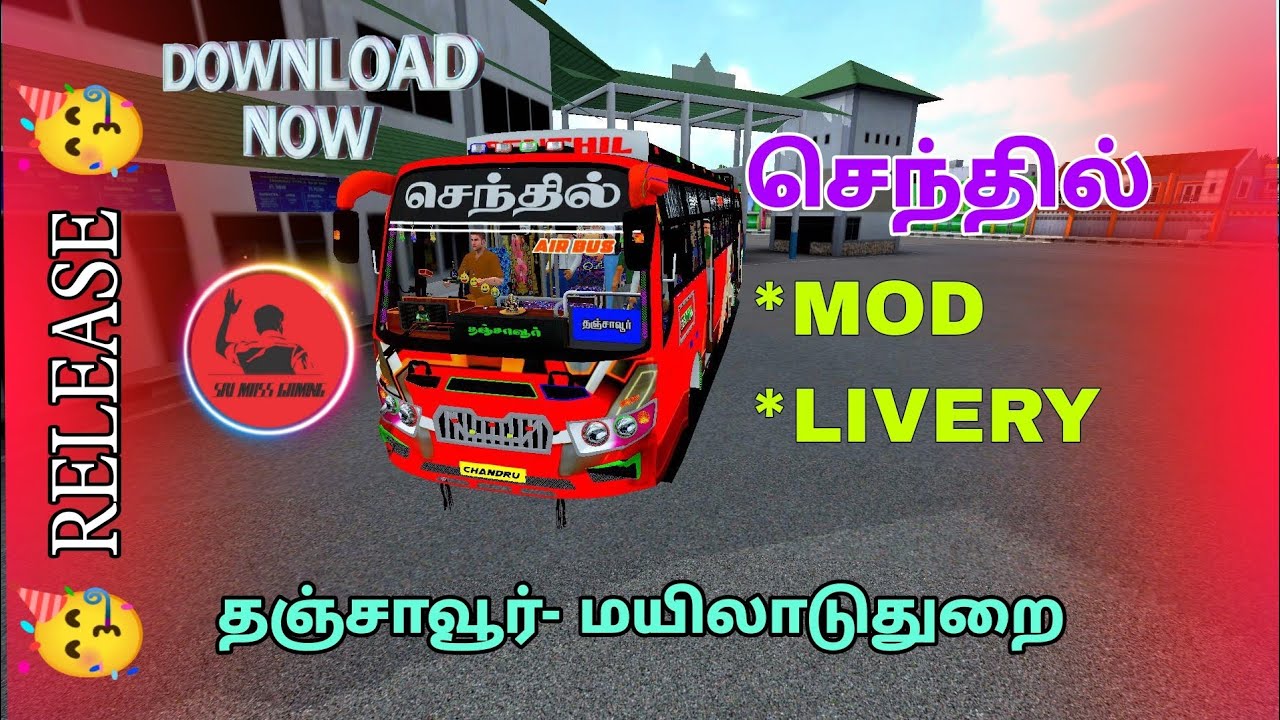 Senthil bus Livery 🎀|BUS LIVERY ️ | BUS SIMULATOR INDONESIA | # ...