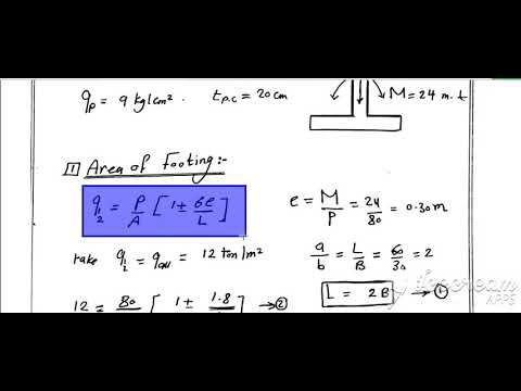 Isolated Footing - EX(4) - YouTube