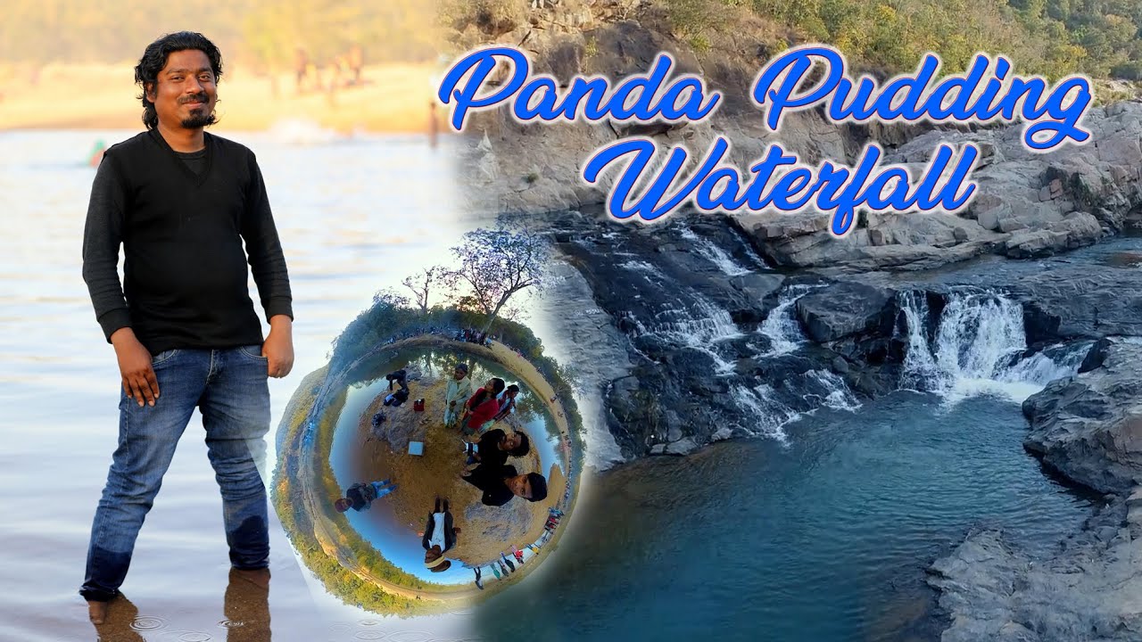 Panda Pudding Waterfall II पांडा पुडिंग जलप्रपात II Ajay Lakra V_log - YouTube