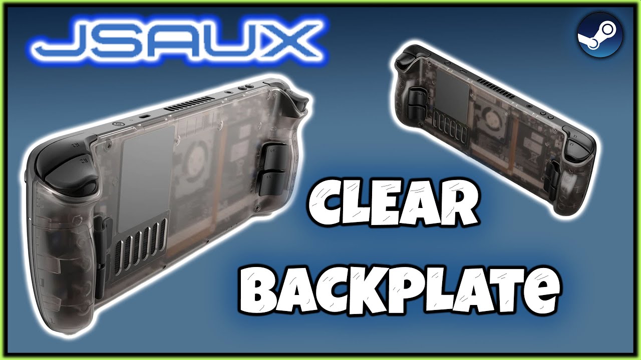 JSAUX BACKPLATE STEAM DECK - YouTube