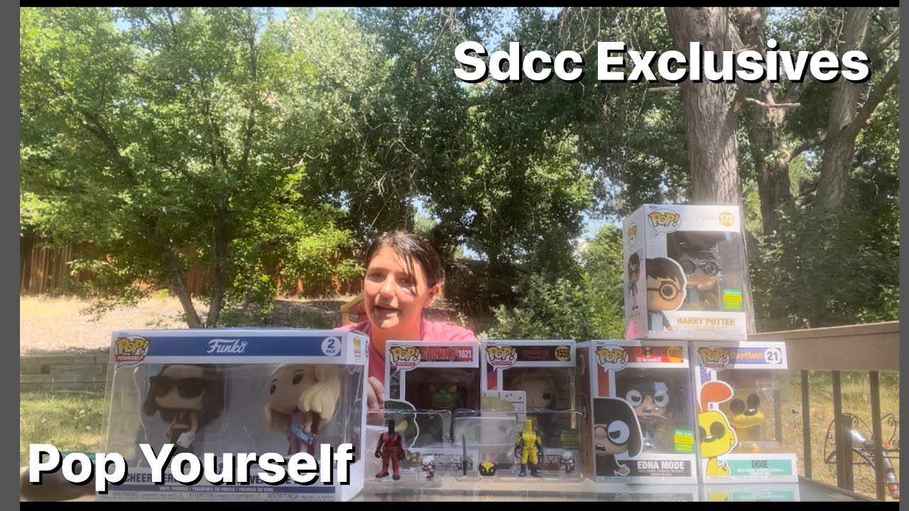 Deadpool and Wolverine Pop Yourself||Sdcc Funko Pop Exclusives - YouTube