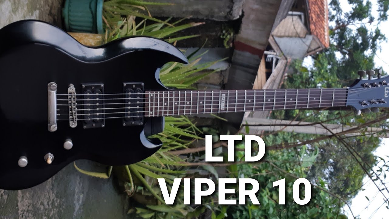Review Guitar Esp Ltd Viper 10 Youtube
