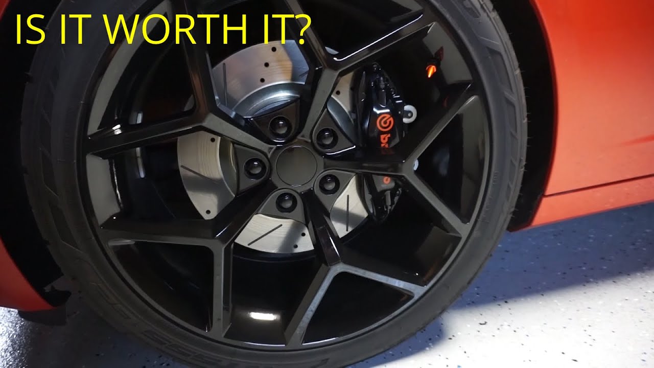 Camaro V6 Brembo Conversion Review/Power Stop Z26 Street Warrior Review ...