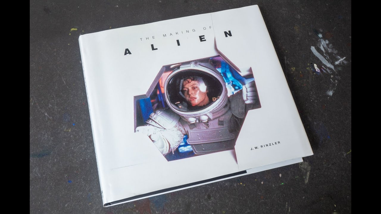 The Making of Alien (book flip) - YouTube