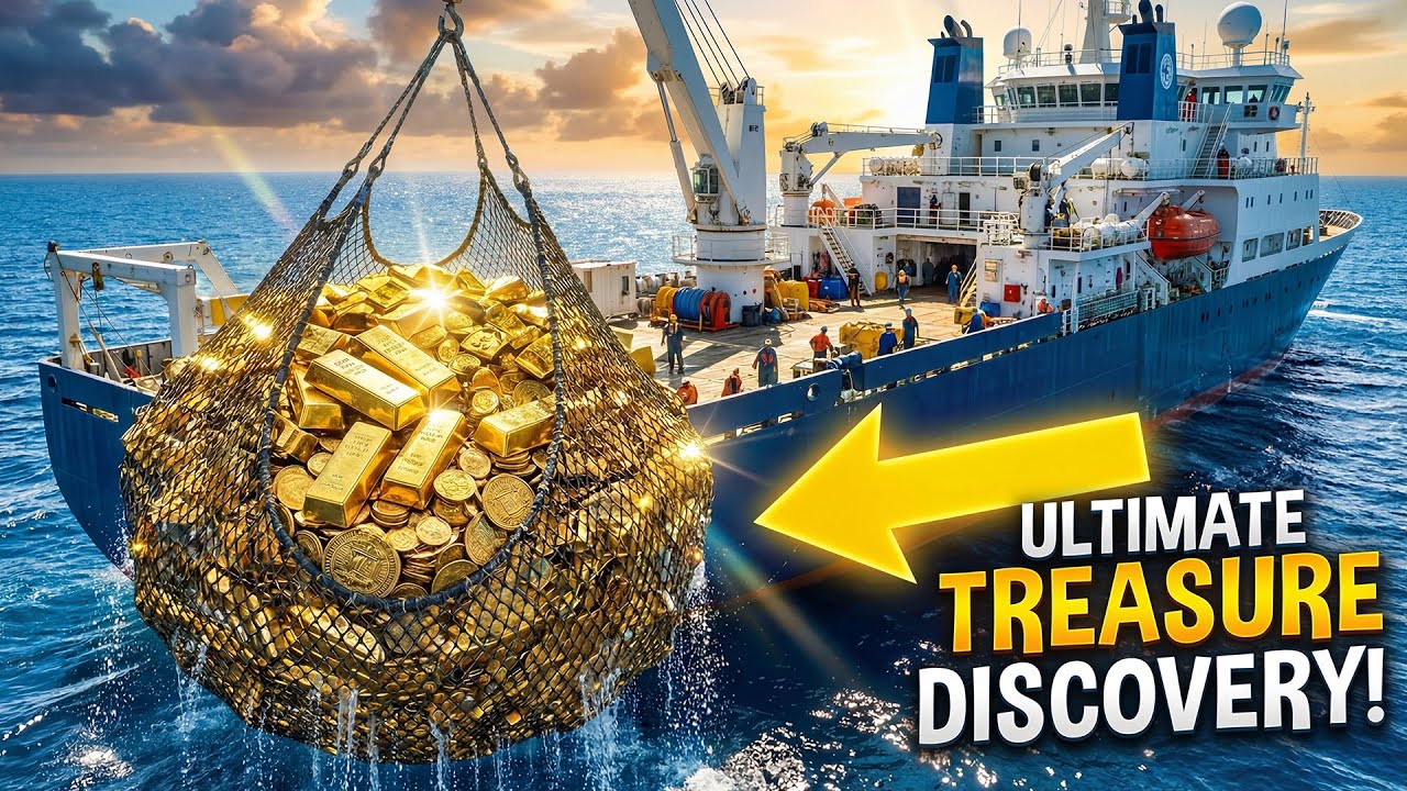 Inside Deep Sea Treasure Mining — Giant Machines Pull Gold & Diamonds ...