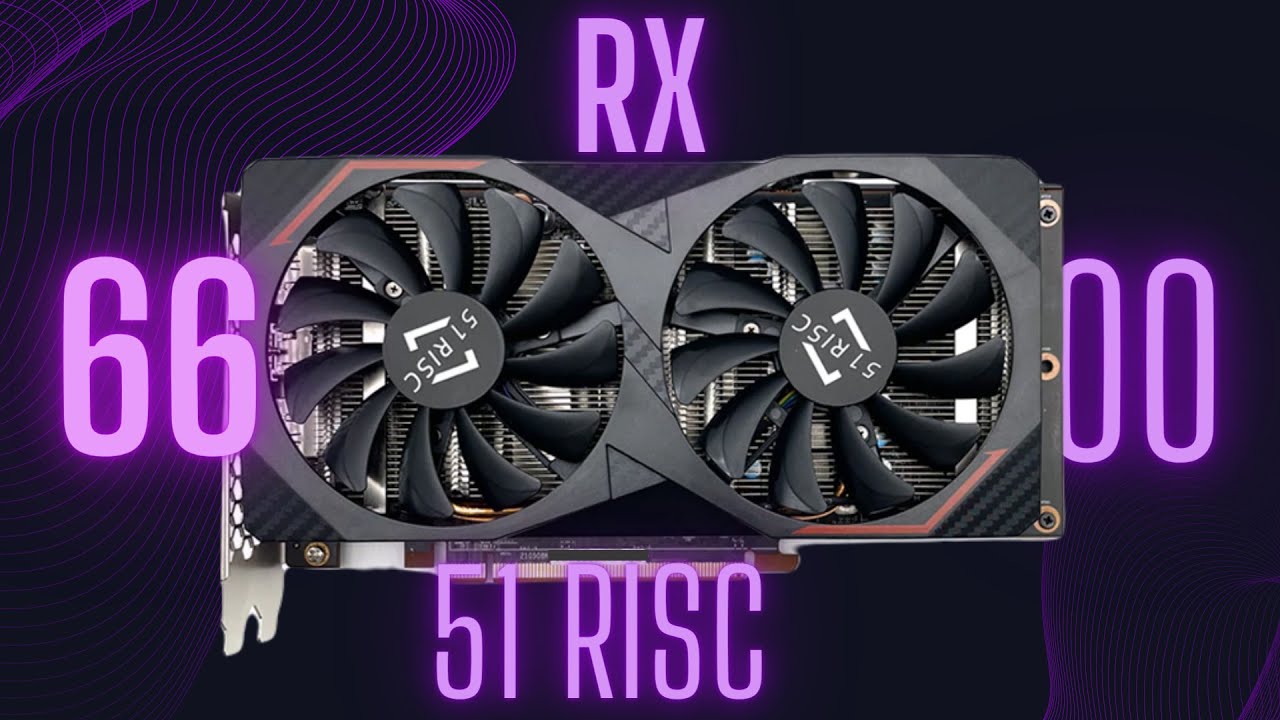 Desempenho incrível - RX6600 51 risc - Unboxing e impressões - YouTube