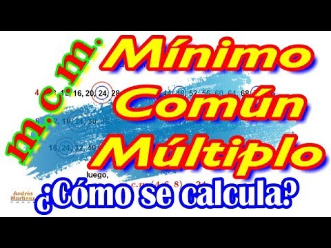 Mínimo Común Múltiplo (m.c.m.) ¿Cómo se calcula? - LCM Least Common ...