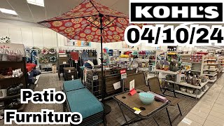 🔴 NEW * KOHL'S PATIO FURNITURE AND MORE 2024 #KOHLS #PATIOFURNITURE