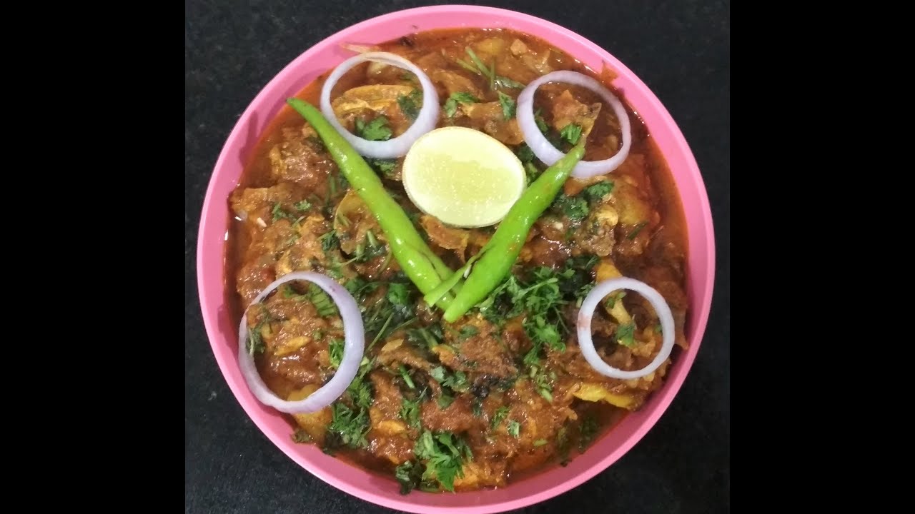 Mudhi ghanta with Mutton Gravy|Fish Head curry with Mutton Gravy - YouTube