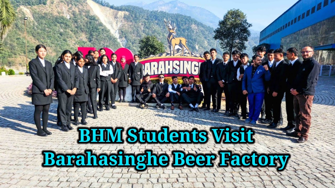 "Central Model College BHM Students Visit Barahasinghe Beer Factory ...