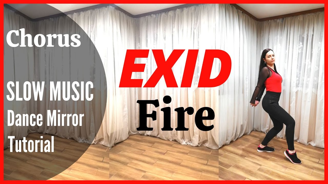 EXID (이엑스아이디) - FIRE (불이나) Dance Tutorial | Mirrored + SLOW MUSIC | Domia Pop - YouTube