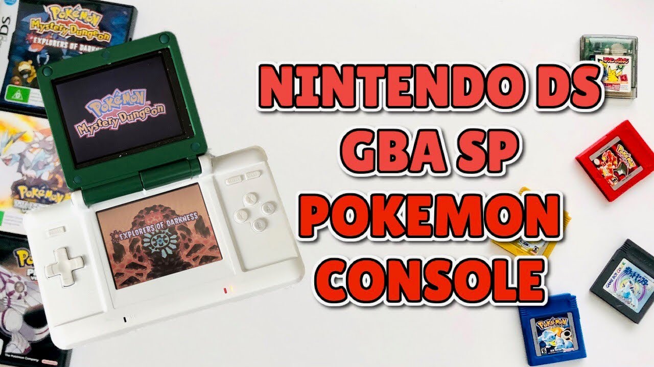 Custom Dual Screen Pokémon Emerald Rayquaza Gameboy Macro - GBA SP ...