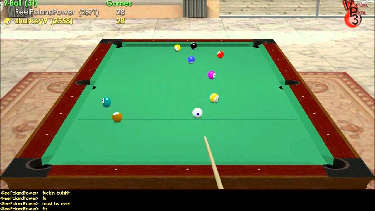 Virtual Pool 3 HD - Shot Of The Year 2009 - YouTube