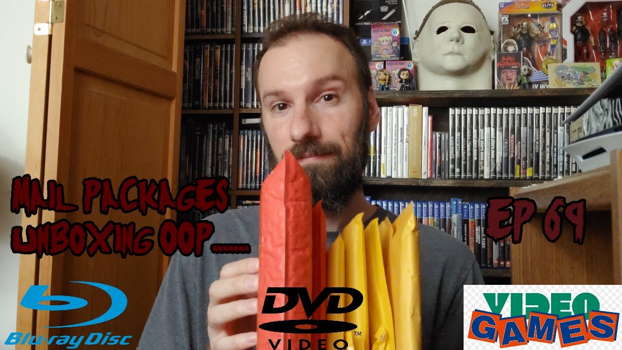 Mail Packages Unboxing OOP Blu Rays DVDs Video Games Episode 69 Movie ...